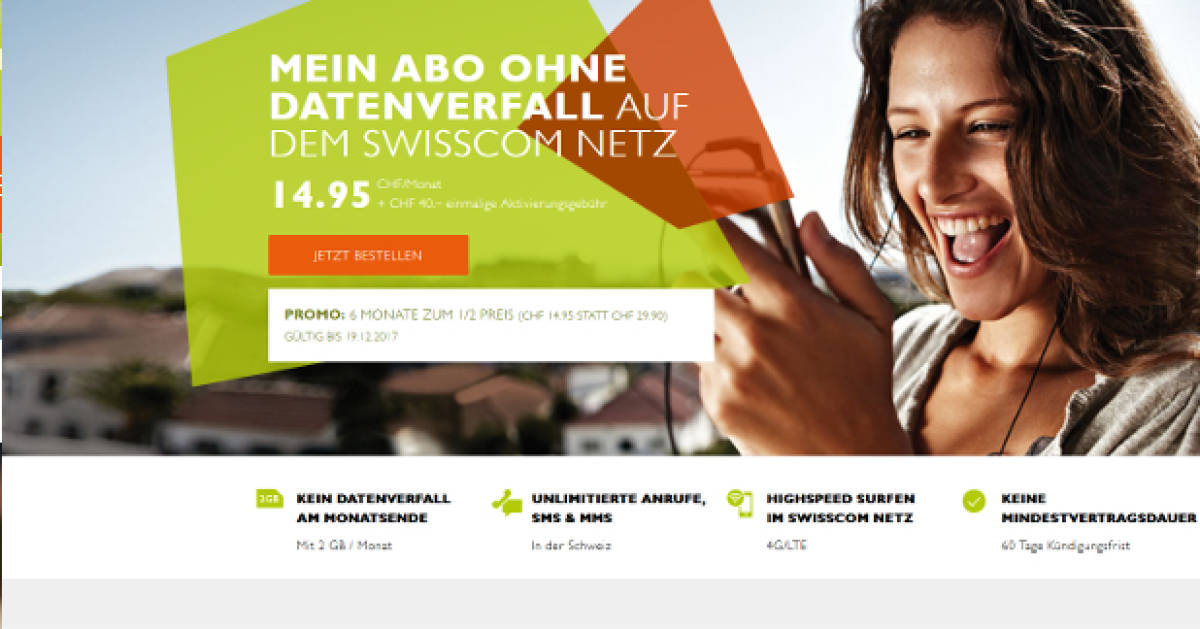 Swisscom bringt Abo ohne Datenverfallsdatum - pctipp.ch