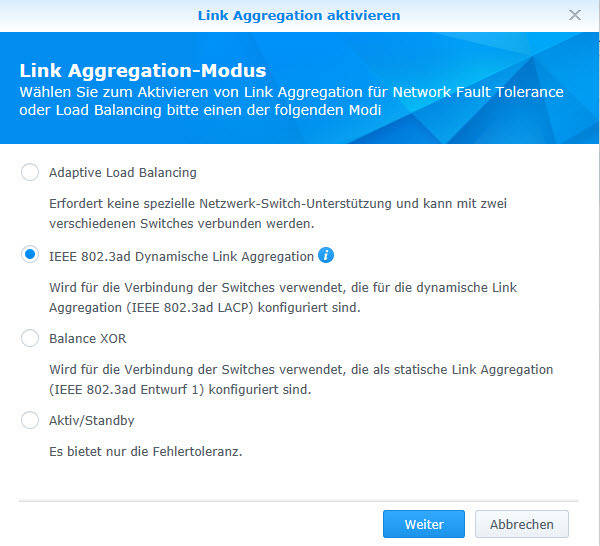 Synology: Link Aggregation einrichten - pctipp.ch