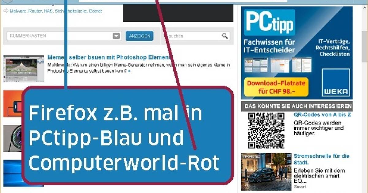 Firefox Color: So einfach gehts - pctipp.ch