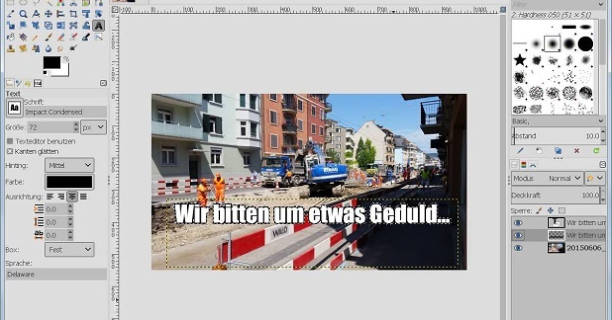 Meme bauen – mit GIMP - pctipp.ch