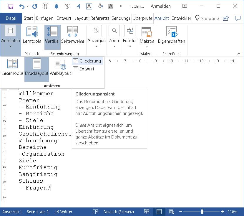 Office: im Express-Tempo zur Präsentation - pctipp.ch