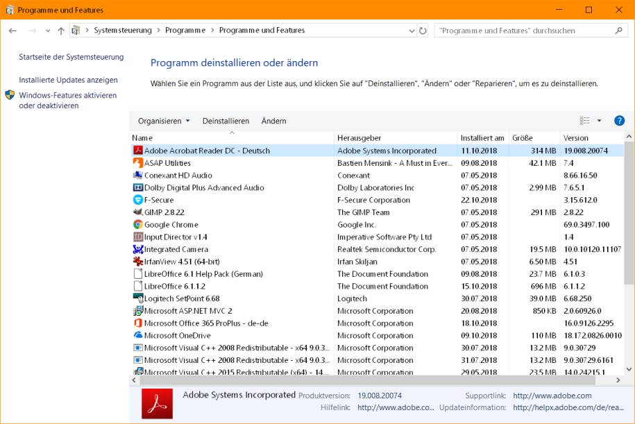 Windows 10: Apps und Programme deinstallieren - pctipp.ch Windows 10: Apps und Programme deinstallieren - pctipp.ch