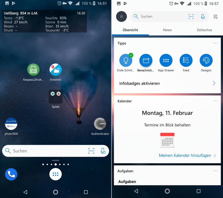 Die drei interessantesten Android-Launcher - pctipp.ch
