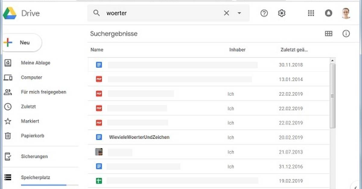 Google Docs: Wo ist die Datei gespeichert? - pctipp.ch