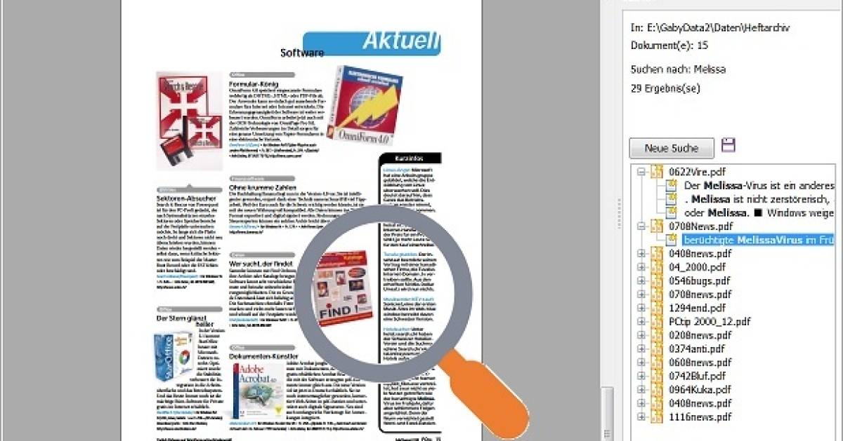 PDF-Volltextsuche mit Foxit Reader - pctipp.ch