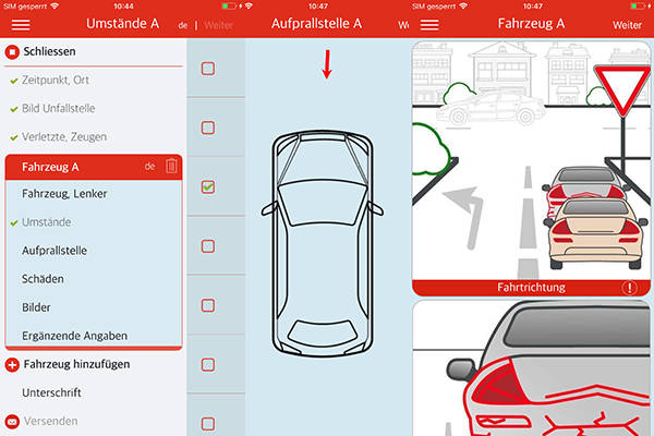 Accident Tool: Europäisches Unfallprotokoll als App für iPhones - pctipp.ch