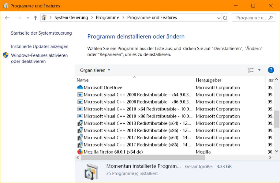 Wozu all die Visual C++ Redistributables? - pctipp.ch