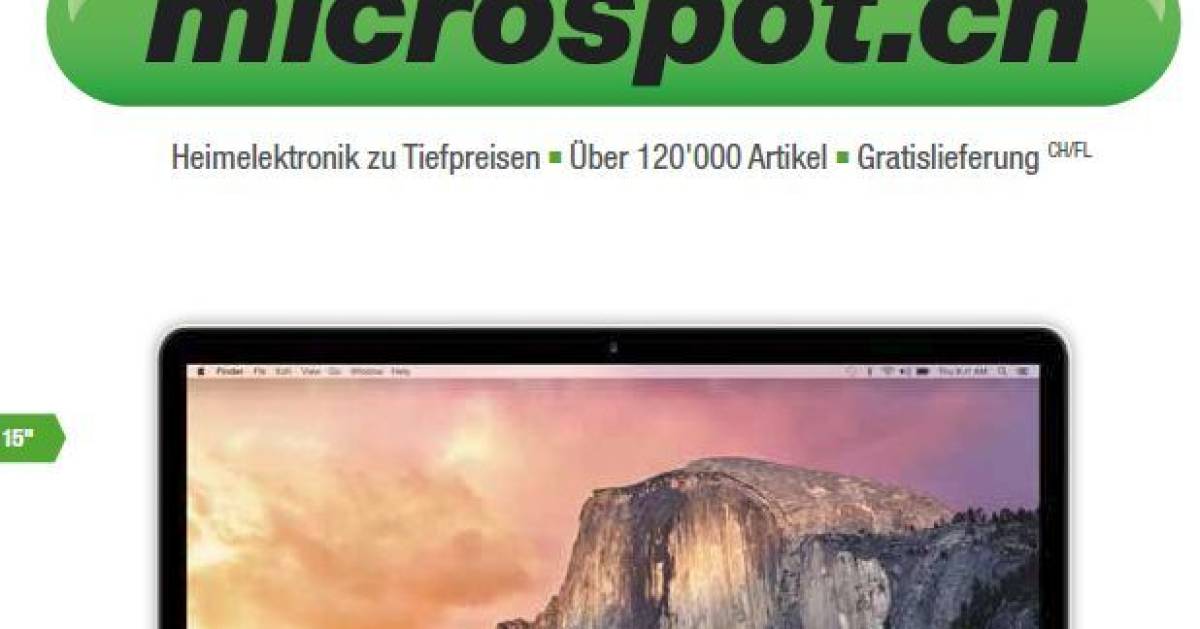 Microspot-Flyer: Schnäppchen auch im neuen Jahr - pctipp.ch