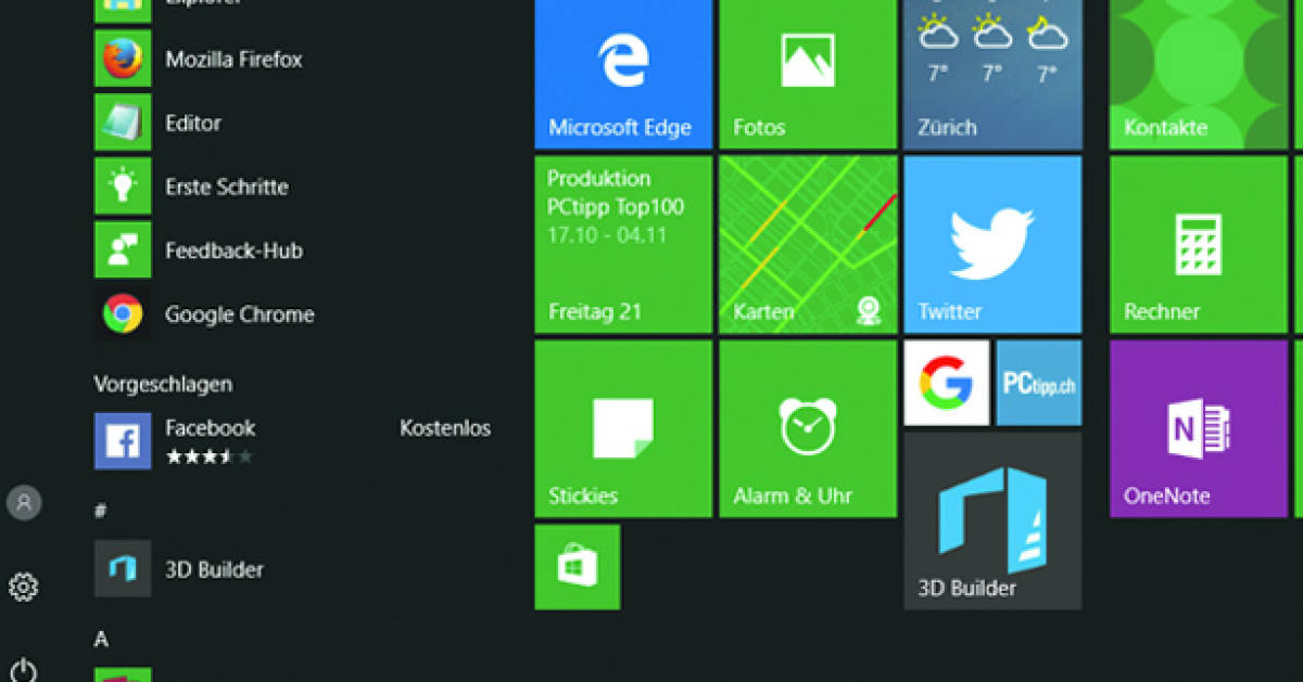 Die besten Tools in Windows 10 - pctipp.ch Die besten Tools in Windows 10 - pctipp.ch