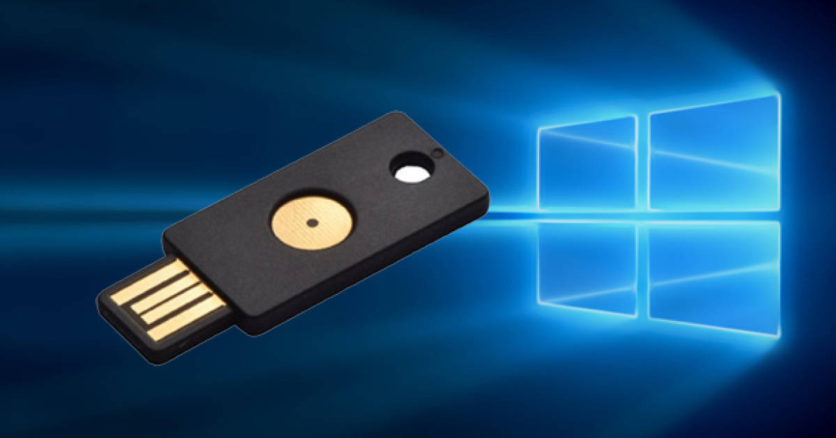 Windows-10-Login unterstützt nun auch USB-Key-Authentifizierung - pctipp.ch