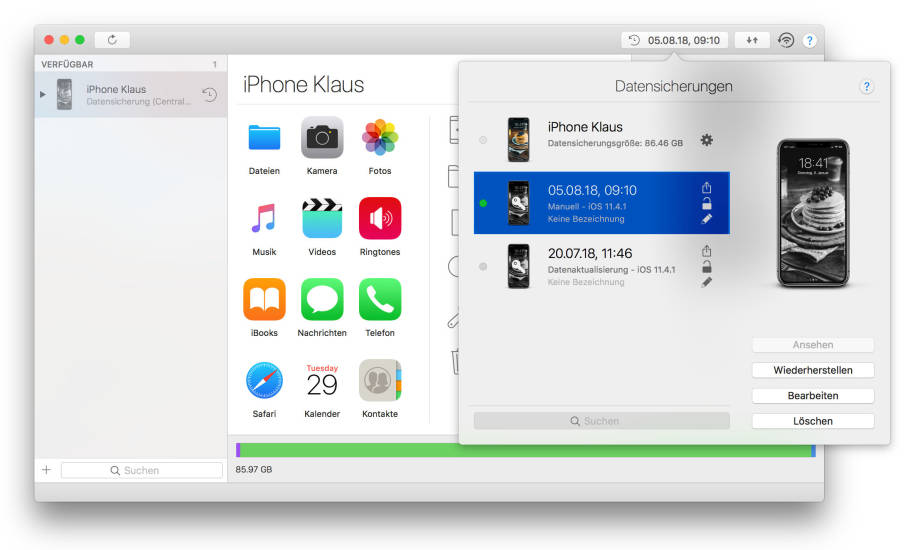 Test: iMazing 2 für Mac und PC - pctipp.ch