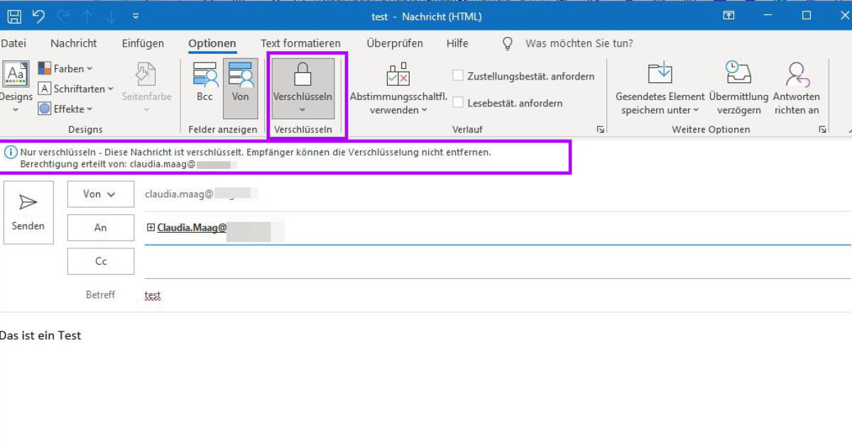 Outlook 365 E Mails Verschl sseln So Gehts Pctipp ch