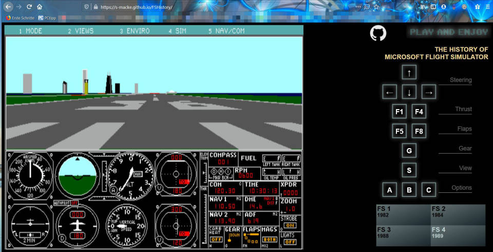 Microsoft Flight Simulator-Game im Browser spielen - pctipp.ch