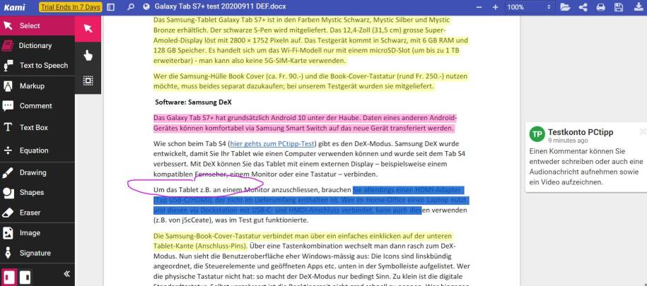 Kami Extension – PDF and Document Annotation - pctipp.ch