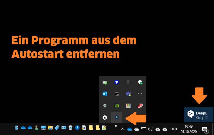 Windows 10: Drei Möglichkeiten, ein Programm am Autostart zu hindern ...