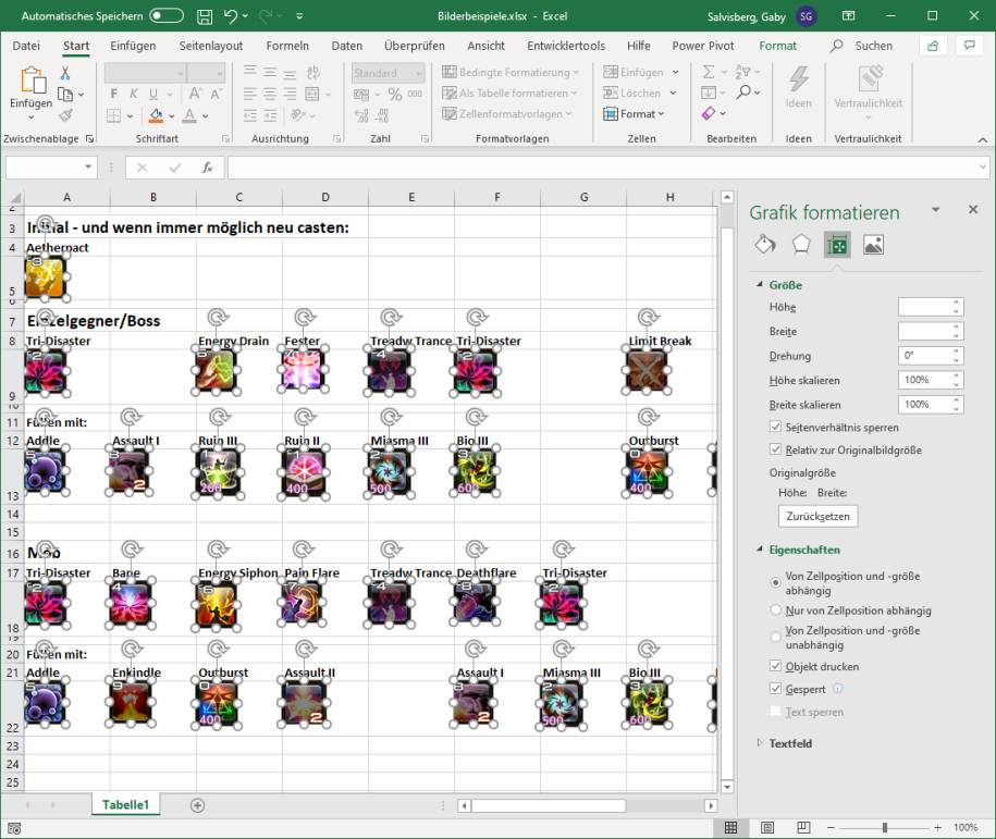 Excel: Bilder an Zelle binden und zentrieren - pctipp.ch