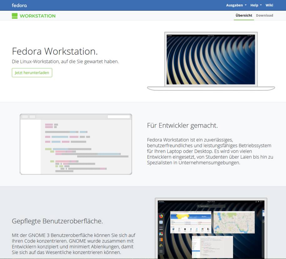 Linux Fedora 33 ist ab sofort verfügbar - pctipp.ch