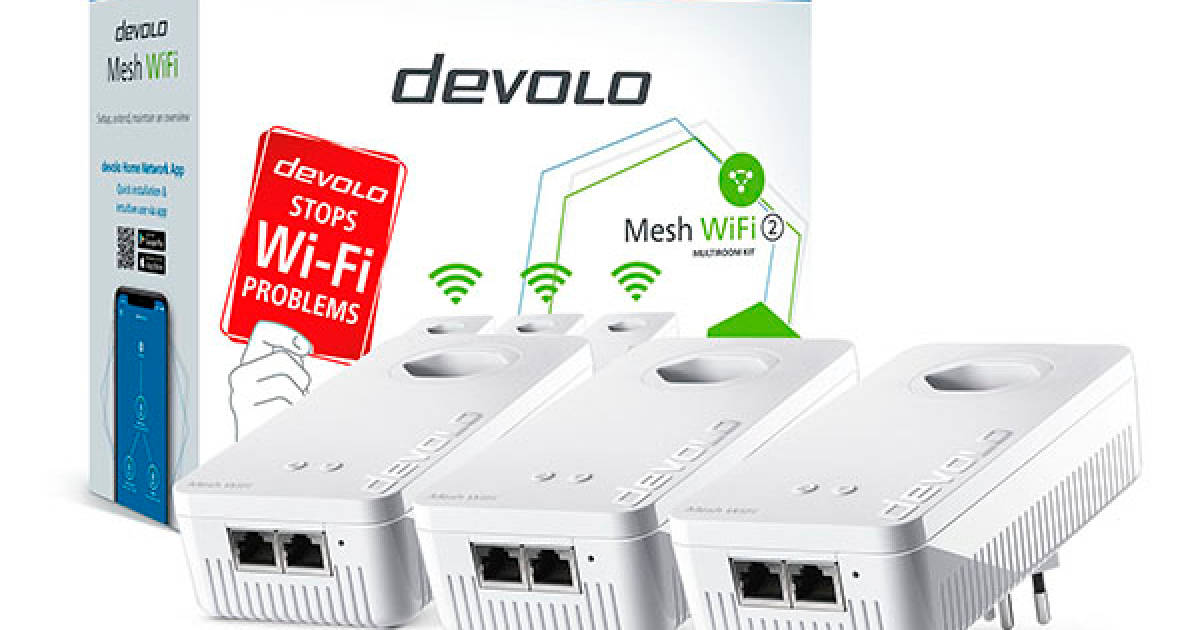 Devolo Mesh WLAN 2 Multiroom Kit im Test - pctipp.ch