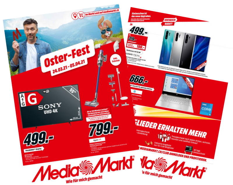 Media Markt: der Ostereier-Flyer - pctipp.ch