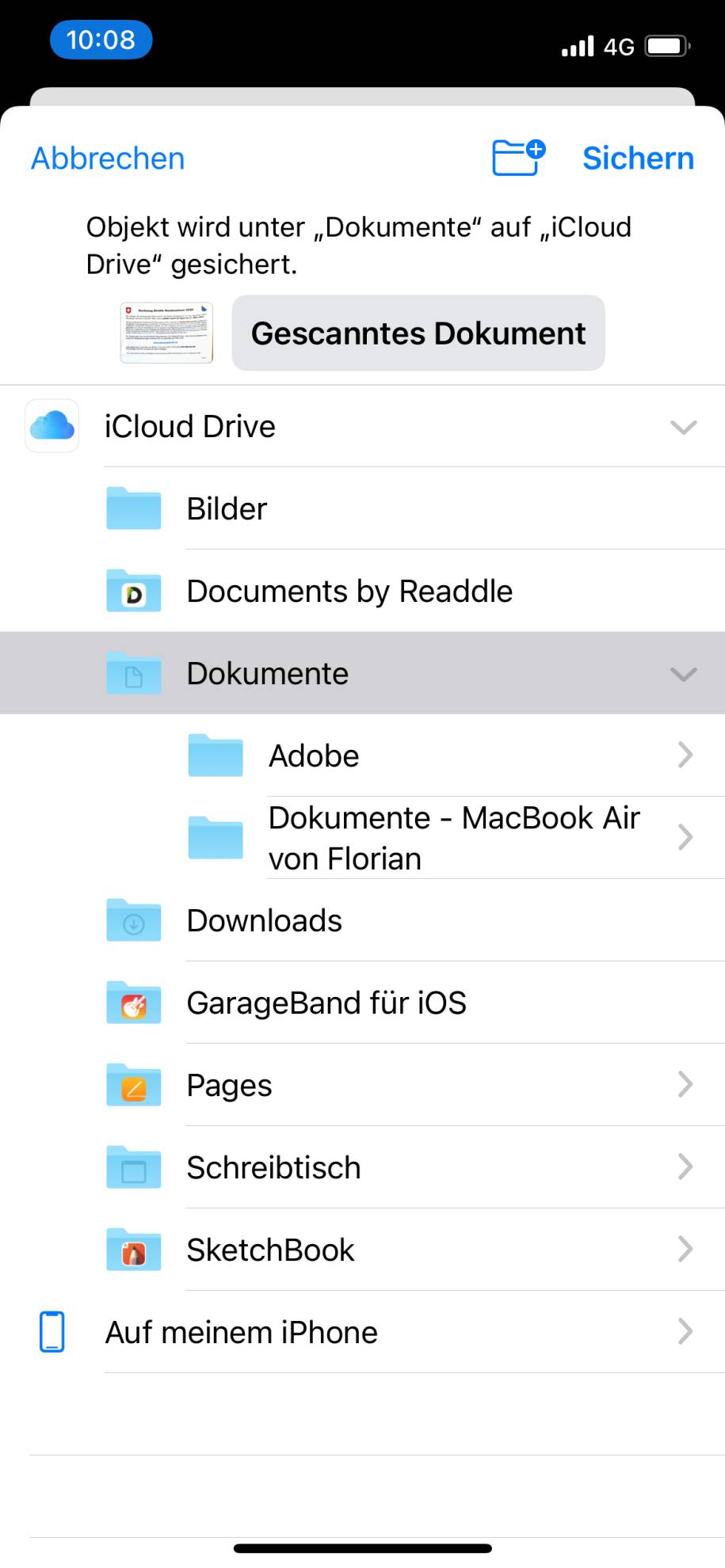 iPhone: Dokumente scannen und als PDF speichern - pctipp.ch
