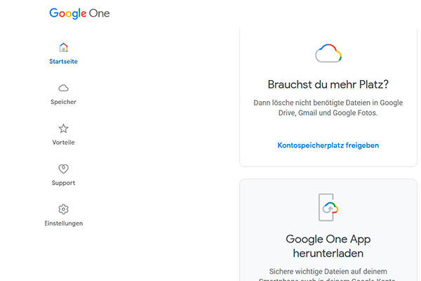 Google One: Übersicht und praktische Tipps für das Cloud-Dashboard ...