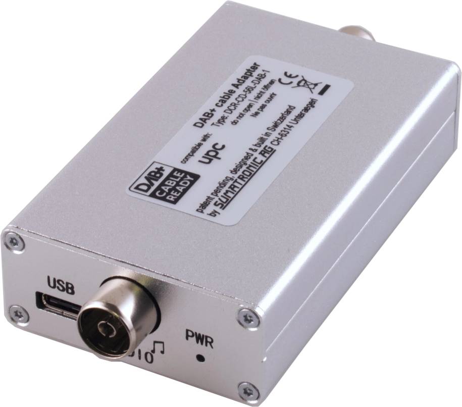 Sumatronic DAB+-Cable-Adapter im Test - pctipp.ch