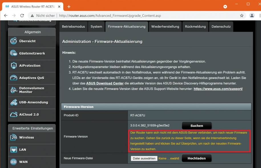 Wann ist bei welchem Gerät ein Firmware-Update angebracht? | Itwelt
