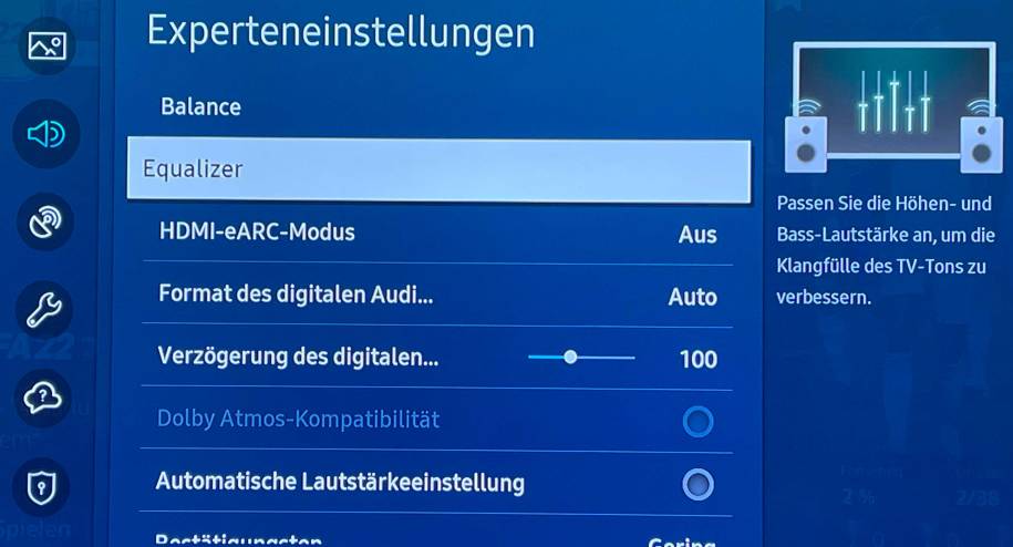 Samsung-Fernseher: So nutzen Sie den Equalizer - pctipp.ch