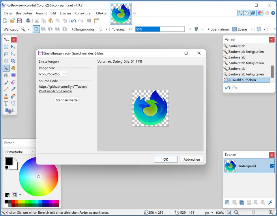 Mit Paint.NET Ihre eigenen Icon-Dateien erstellen - pctipp.ch