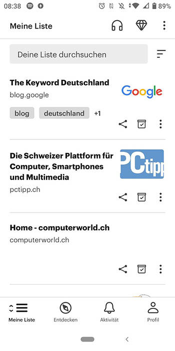 Firefox: Pocket verwenden – so gehts - pctipp.ch
