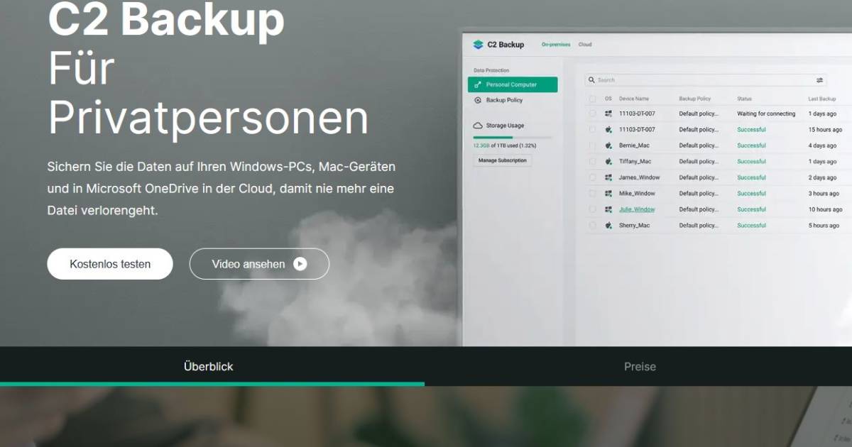 Synology C2-Backup im Test - pctipp.ch