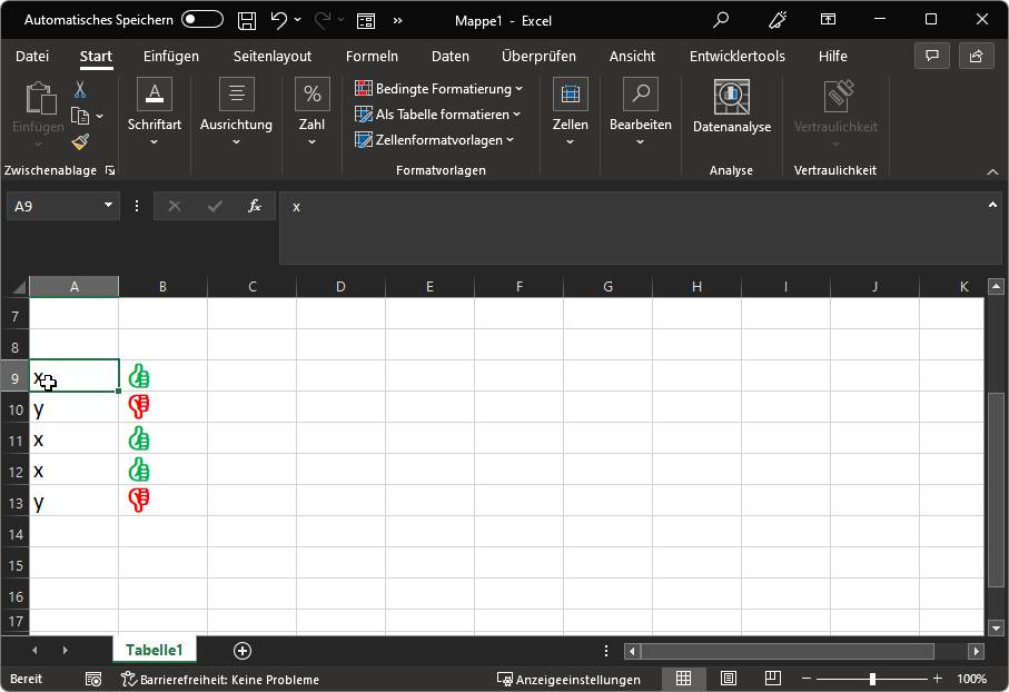 Emojis und andere Symbole in Excel und LibreOffice Calc - pctipp.ch