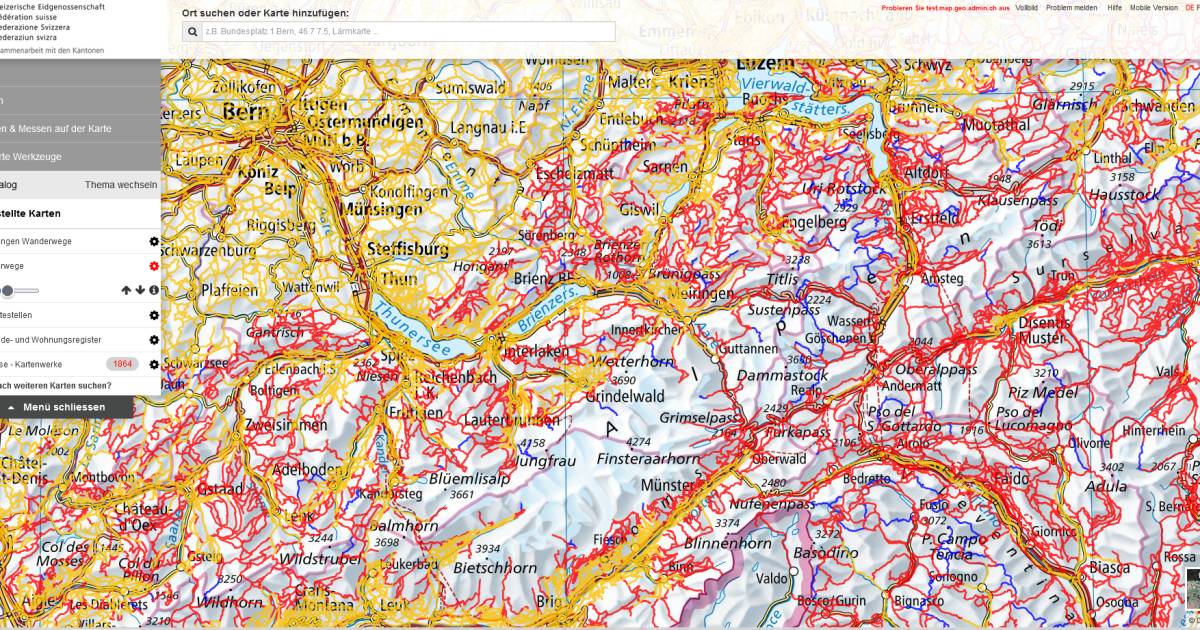 11 Tipps zur Swisstopo-Webseite und -App - pctipp.ch