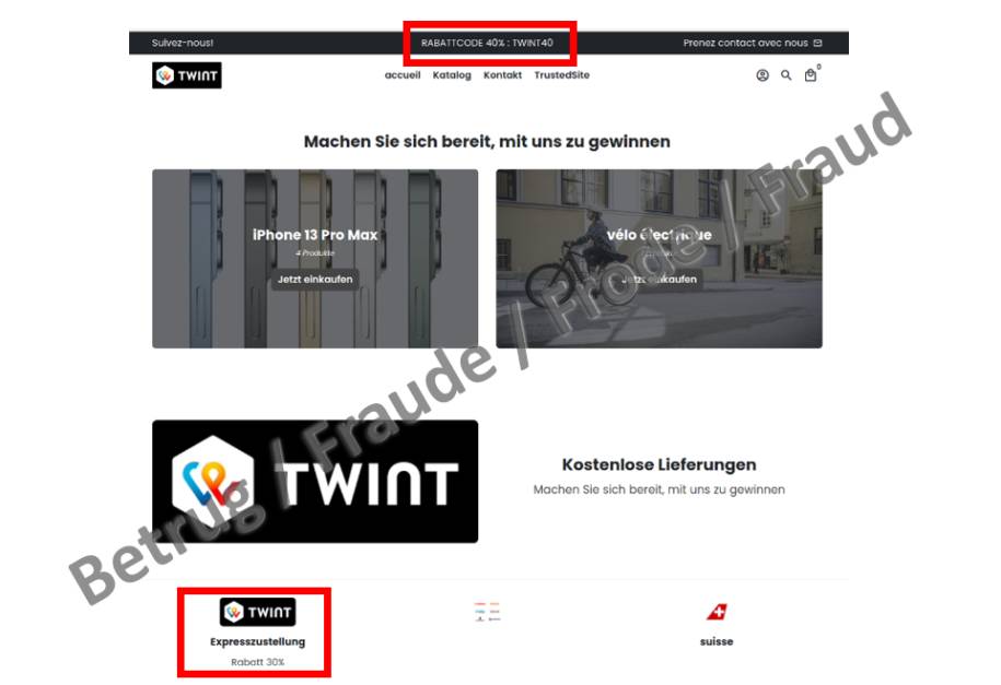 Betrüger haben Twint entdeckt - pctipp.ch