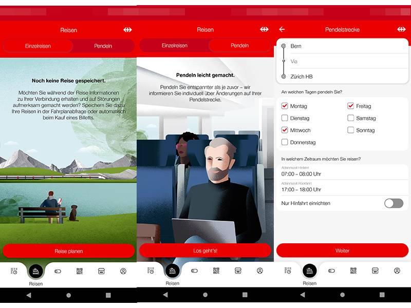 SBB: So richten Sie bald Ihre Pendelstrecke ein - pctipp.ch