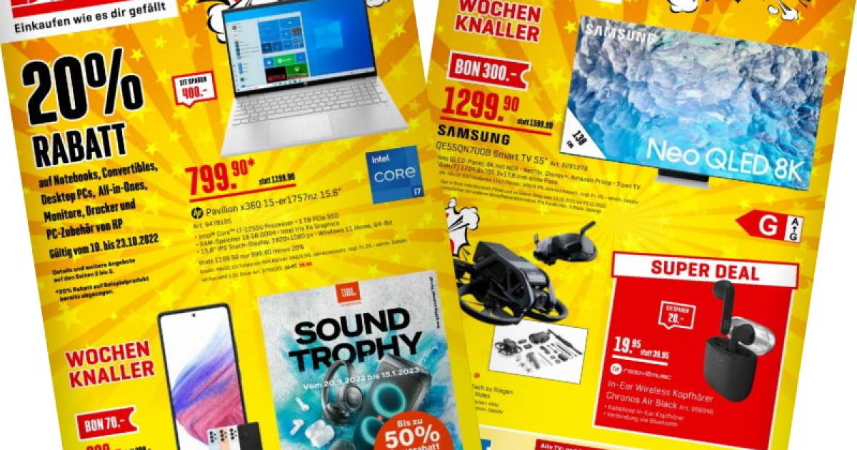 Interdiscount-Flyer: heisse Preise für kalte Tage - pctipp.ch