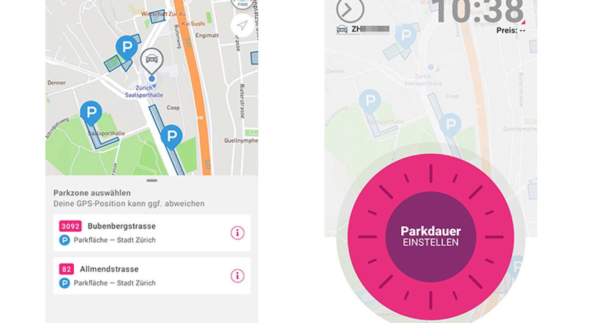 EasyPark: Parkplatz per Zonencode finden - pctipp.ch