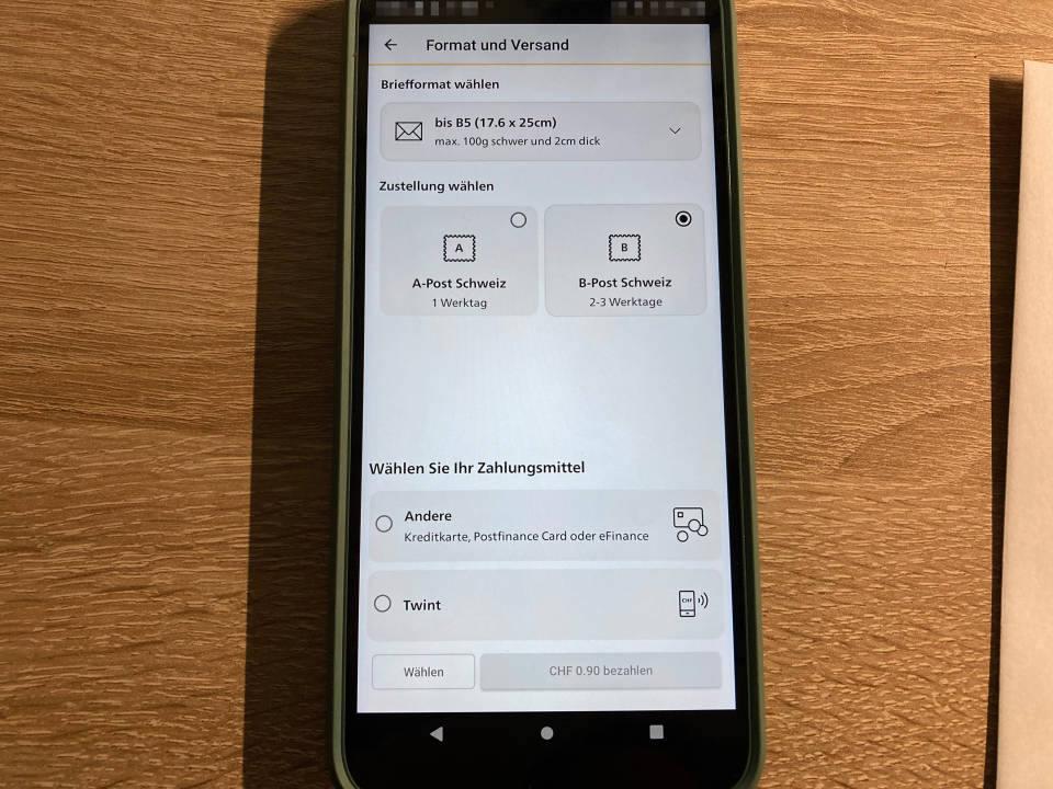 Post: Pakete und Briefe in der App frankieren – so gehts - pctipp.ch