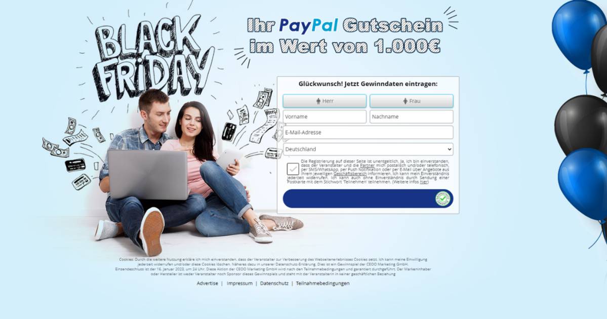 Bitdefender Labs warnen vor Spam-Kampagnen mit Paypal-Gutschein ...