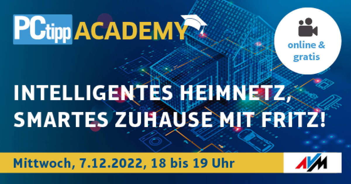 PCtipp Webinar: Intelligentes Heimnetz, smartes Zuhause - pctipp.ch