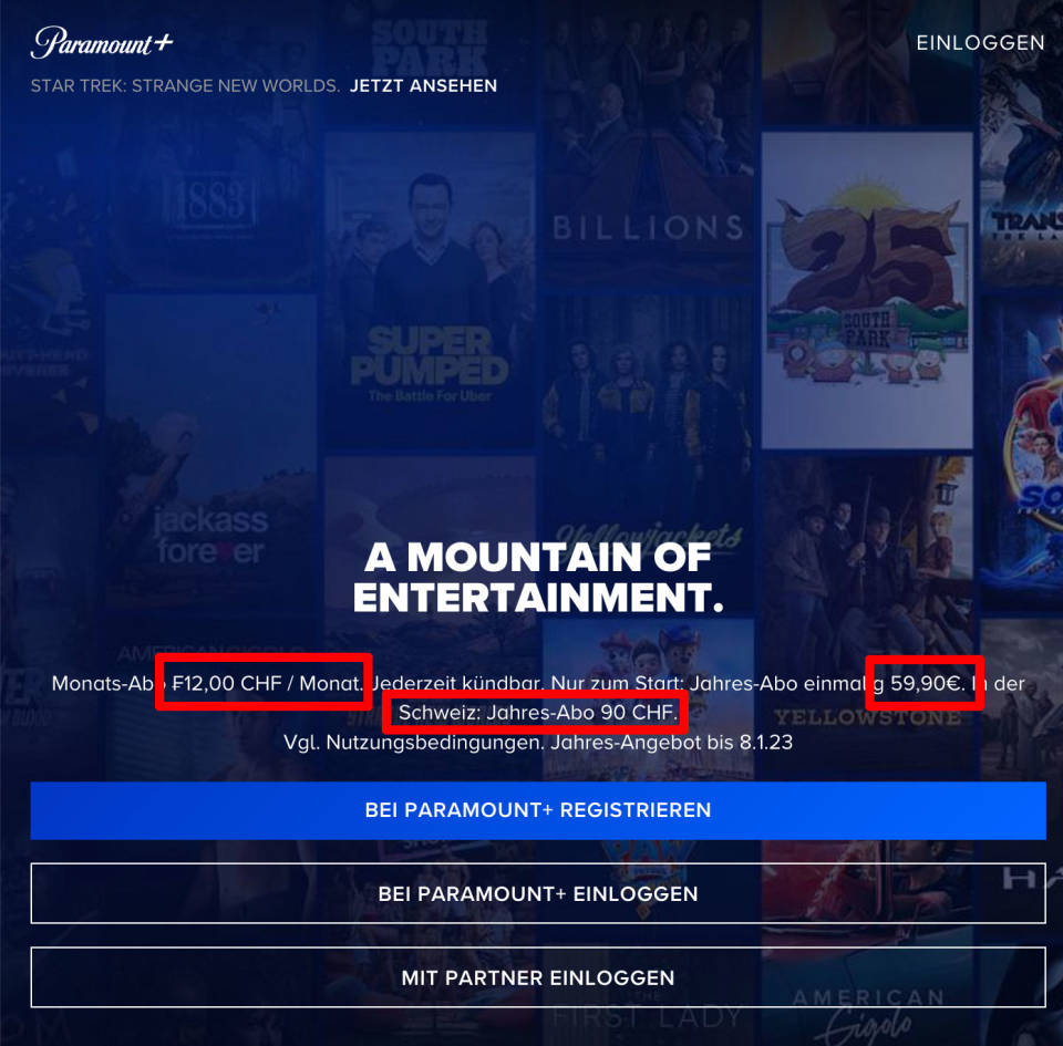 Noch mehr Streaming: Paramount Studios starten eigenen Streaming-Dienst - pctipp.ch