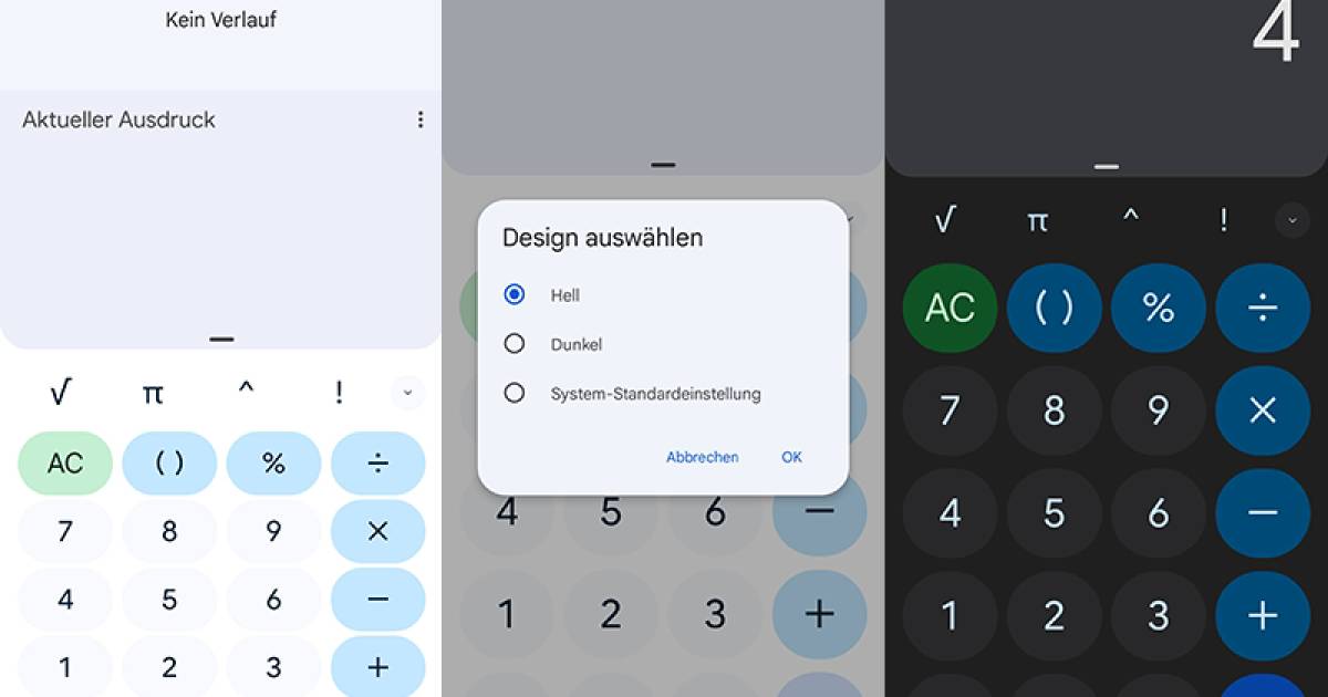 Design des Google Rechners ändern - pctipp.ch