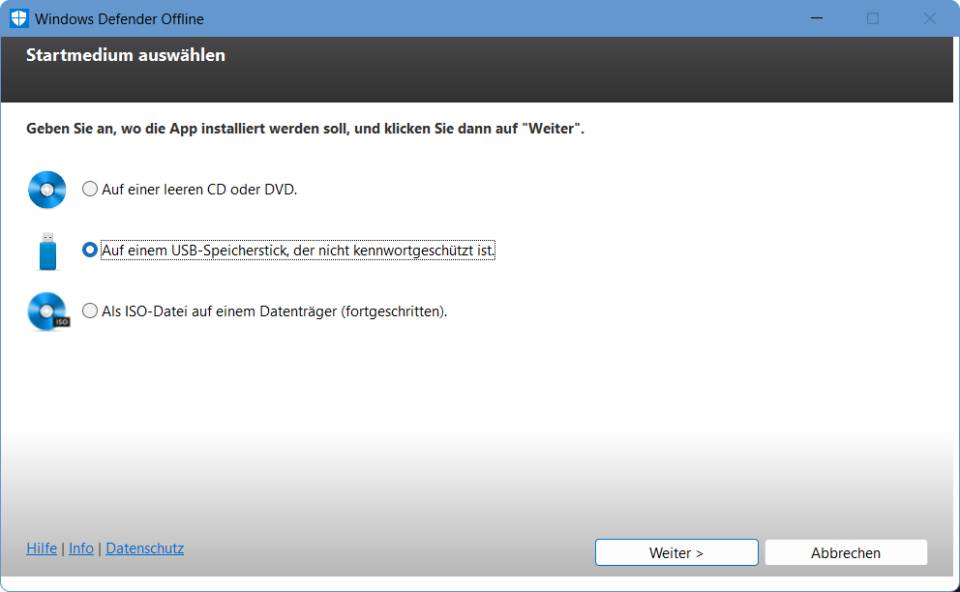 Microsoft Defender Offline-Scan gegen Rootkits - pctipp.ch