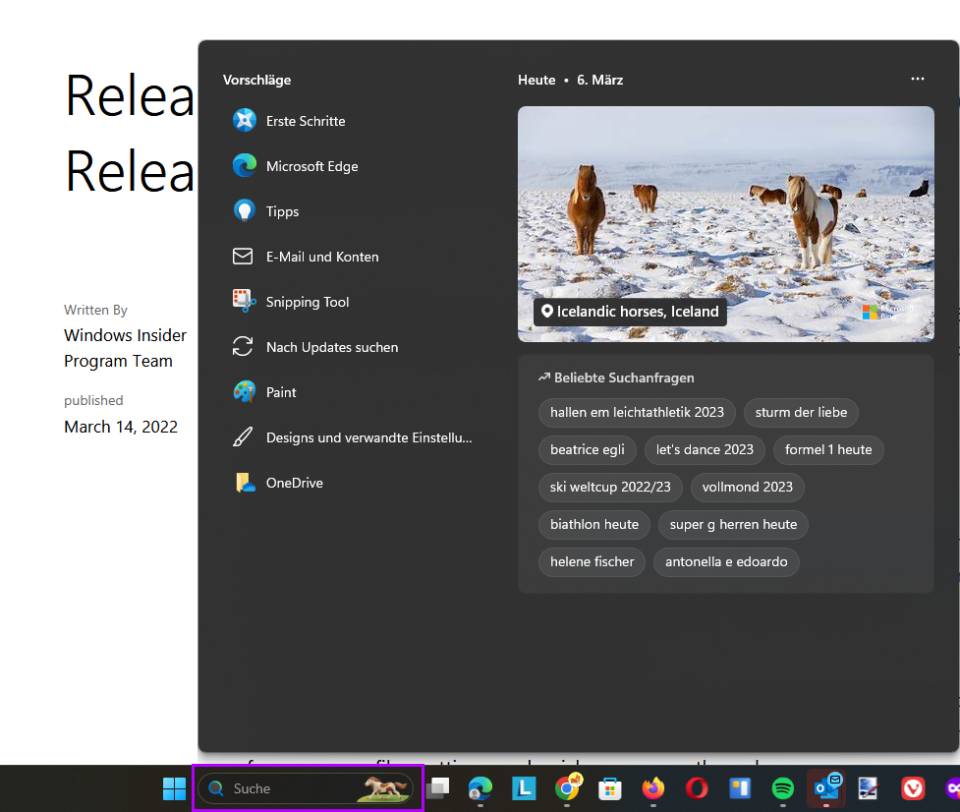 Windows 11: Minibild im Windows-Suchfeld entfernen – so gehts - pctipp.ch