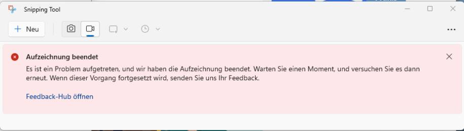 Windows 11: Bildschirm filmen mit dem Snipping-Tool - pctipp.ch