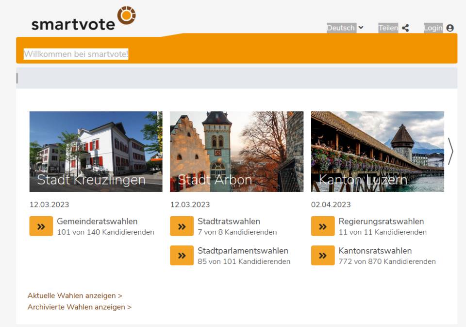 Smartvote hat nur minimen Einfluss auf Schweizer Wahlresultate - pctipp.ch