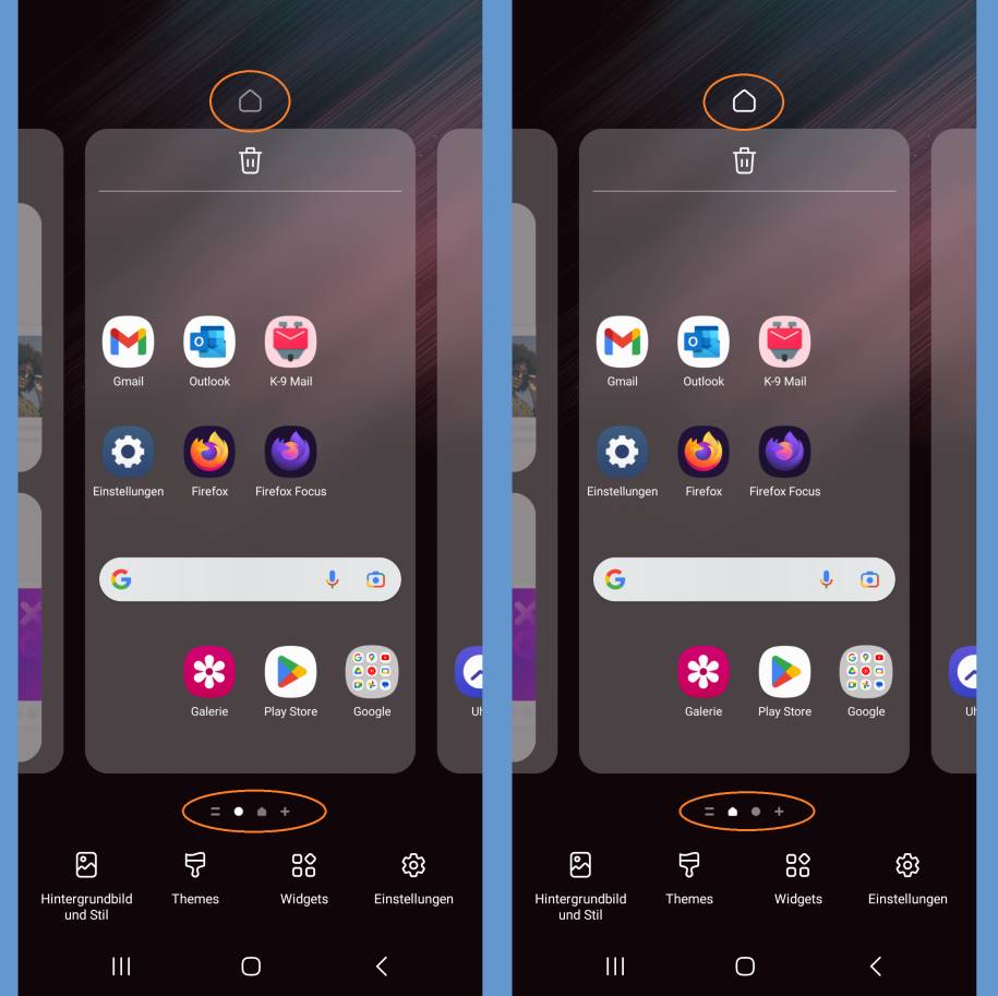 Android: Andere Startbildschirm-Seite festlegen - pctipp.ch