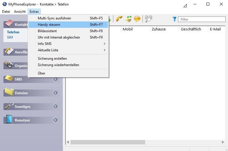 Tool der Woche: MyPhoneExplorer 2 - pctipp.ch