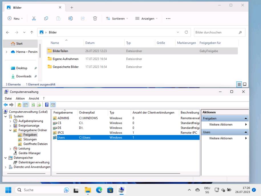 Windows 10 und Windows 11: Ordner im Netzwerk freigeben - pctipp.ch