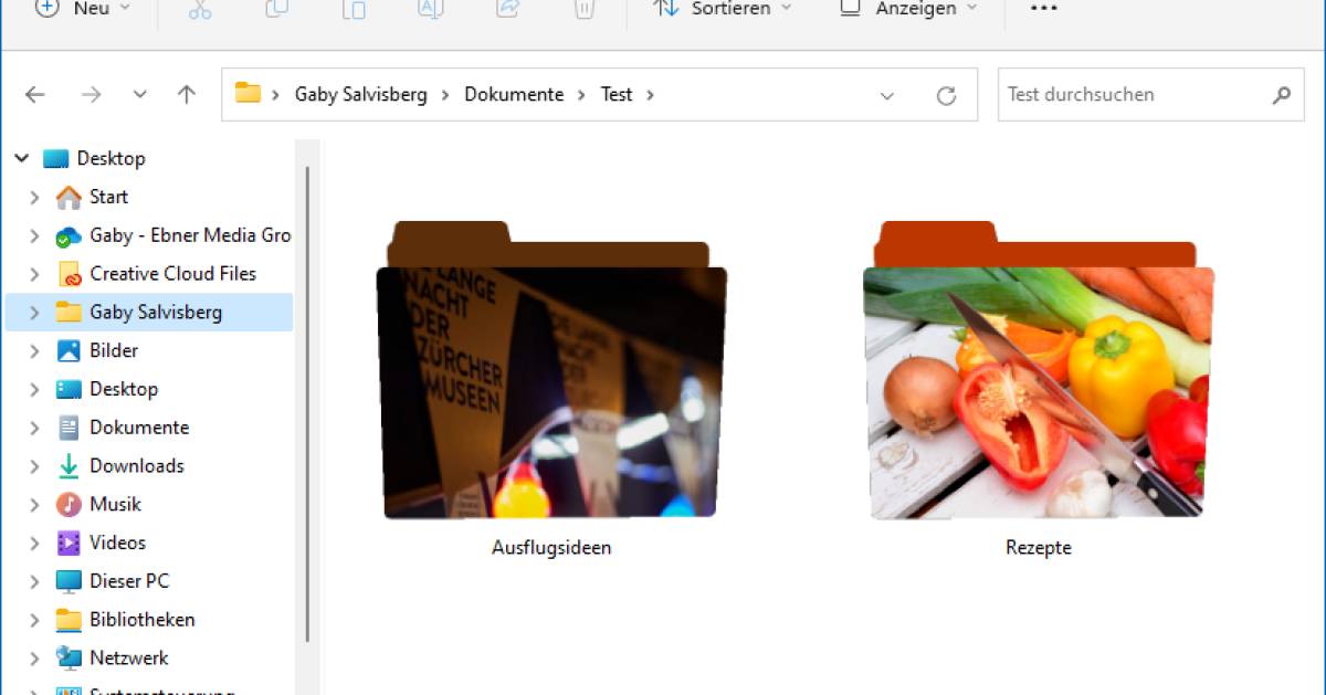 Windows & GIMP: Eigene Ordnerbilder kreieren - pctipp.ch